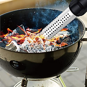 Gardtech Electric Charcoal Starter, Igniter Grill Starter, ONE-Minute Quick Lighter, Hot Air Fire Flameless BBQ Starter - Perfect for Grillers Barbecue, Fireplaces, Fire Pits