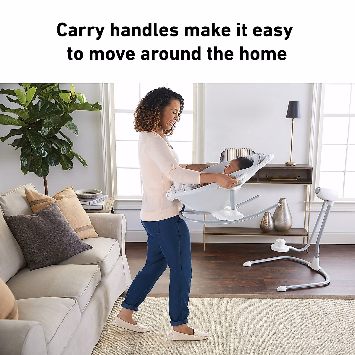 Graco Soothe 'n Sway Baby Swing with Portable Rocker (Alex)