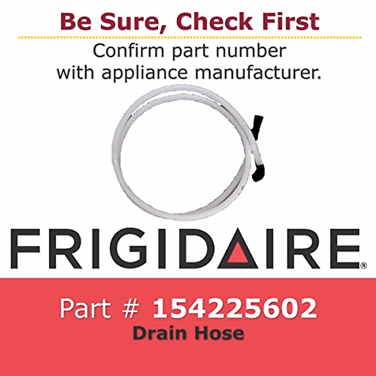 Frigidaire 154225602 Drain Hose