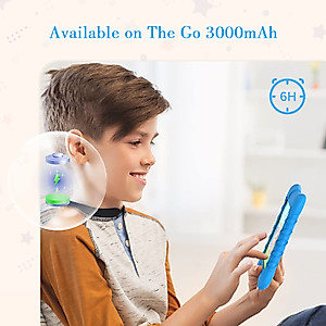 MAGCH Kids Tablet 7 inch, 2GB RAM, 32GB ROM, Android 11, Kids App Pre Installed, 1.8GHz Quad Core Processor, IPS HD Display, 7” Android Tablet, WiFi, Kid-Proof Case (Blue)
