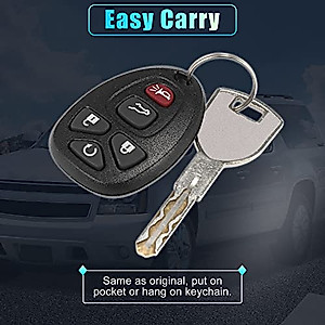 X AUTOHAUX 315MHz OUC60270 15913421 Keyless Entry Remote Car Key Fob for Chevrolet Suburban for Chevy Tahoe for Cadillac Escalade 2007-2014 for Chevrolet Traverse for GMC Yukon 5 Buttons