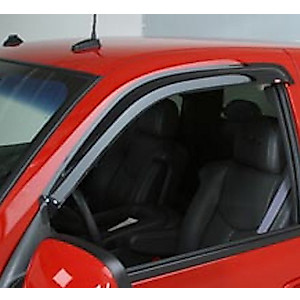Westin Wade 72-37470 Smoke Tint Slim Wind Deflector - 2 Piece