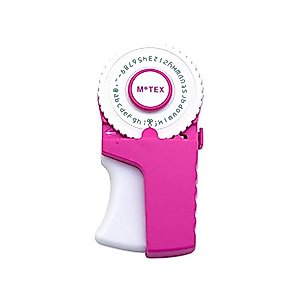 MoTEX Embossing Label Maker, Label Writer -E-303 (Pink)