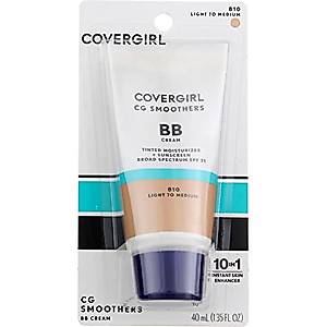CoverGirl Smoothers SPF 21 Tinted Coverage, Light to Medium [810], 1.35 oz (Pack of 3)