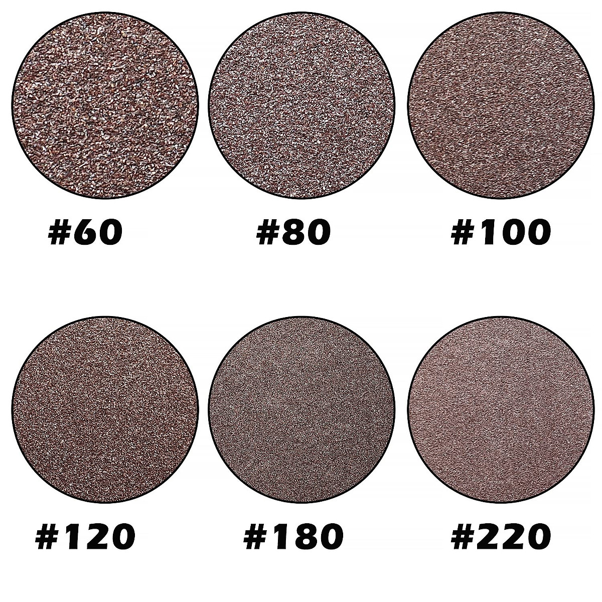 Sunxeke 6Pcs Sanding Sponge 220 Grit Blocks for Pot Brush Pan Brush Metal Sanding Wood Sanding Washable&Reusable N-G-001-220