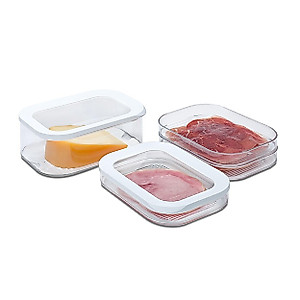 MEPAL, MODULA Food Storage Box with Lid for Salami, Turkey, Bologna, Deli and Luncheon Meat, BPA Free, Color, 540ml | 19oz, 1 Count