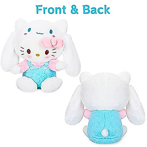 14 Inch Kitt Cinnamon Roll Plush Toys, Lovely Cartoon Soft Stuffed Animals Pillow Doll, Perfect Anime Plush Figure Toy, Birthday Party Favor Gift for Girls Boys Kids Anime Fans
