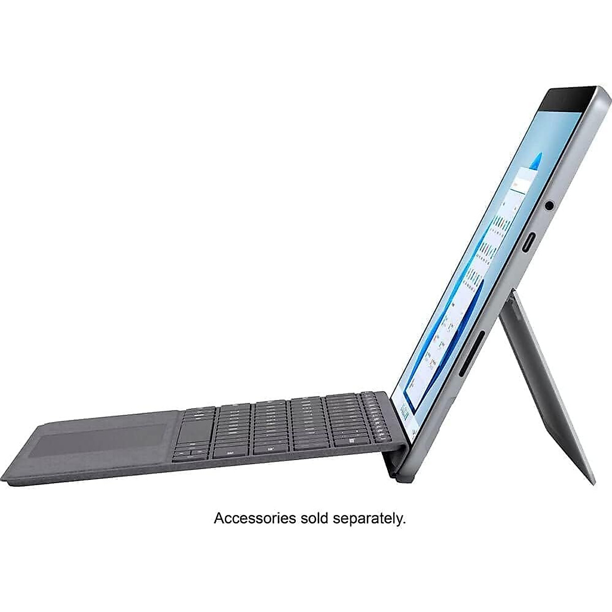 Microsoft Surface Pro 7+ LTE i5-1135G7 - Windows 10 Tablet with 16GB RAM, 256GB SSD Platinum - High-Performance Surface Laptop and Tablet in One - Ideal for On-the-Go Professionals 1Z8-00001 (Renewed)
