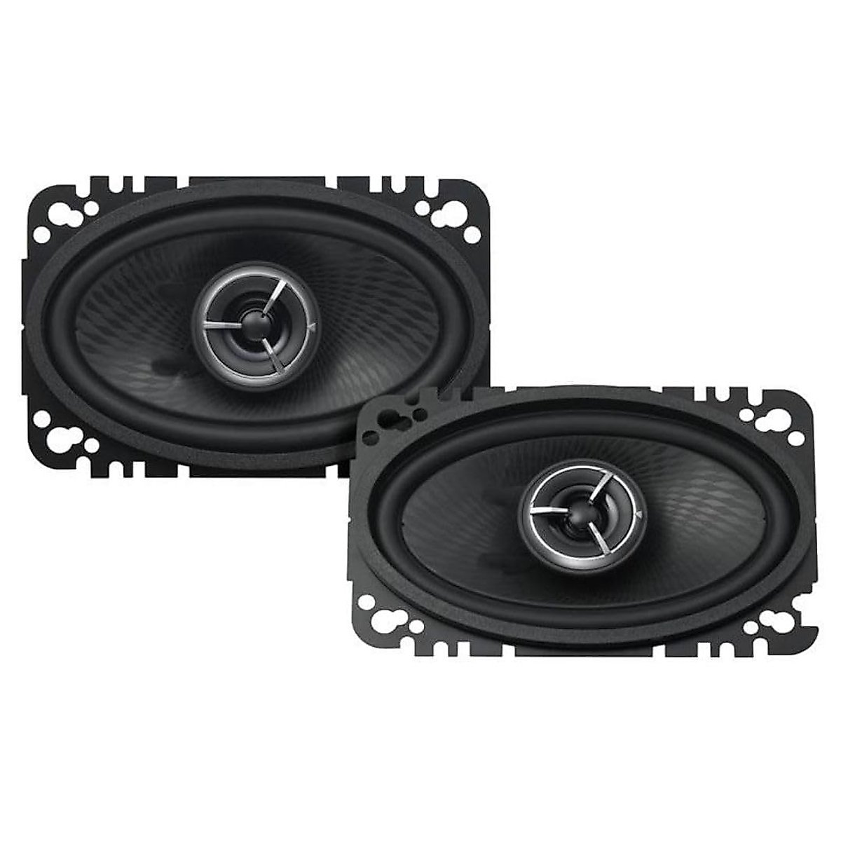 Kenwood KFC-X463C Excelon 4x6 2-Way Speaker System - Pair (Black)