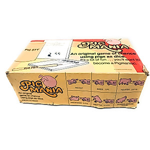 Pig Mania: an Original Game of Chance Using Pigs as dice (1977)
