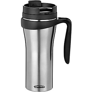 Trudeau Maison Paige Travel Mug, 16 oz, Stainless Steel