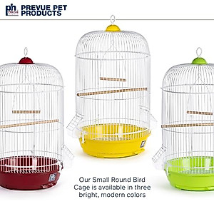 Prevue Hendryx SP31999G Classic Round Bird Cage, Green,1/2"