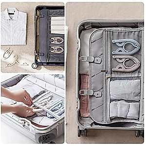 12 Pcs Travel Hangers,Portable Folding Clothes Hangers ，Clothes Drying Rack for Home and Travel （3 Color）