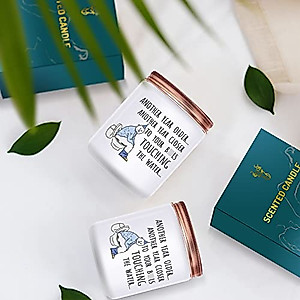 30th 40th 50th 60th Birthday Day Gifts for Men Funny Birthday Present Gifts Brother Son Husband Boyfriend Naughty Gifts for Him, Black Cedarwood & Juniper Scented Candles