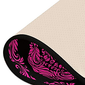 Doormat Area Rug Mat Runner Carpet Red Skull for Bedroom Front Door Kitchen Indoors Home Decoration 72*24inch