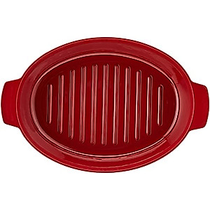 Emile Henry 4.5 Qt. Large Roaster | Burgundy