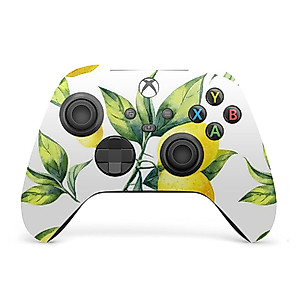 Head Case Designs Officially Licensed Haroulita White Lemons Art Mix Vinyl Sticker Gaming Skin Decal Cover Compatible With Xbox Series X Console and Controller Bundle