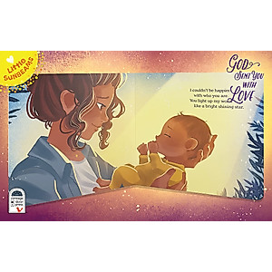 God Sent You With Love Children's Picture Board Book: A Story of Unconditional Love - Perfect for baby showers, baptisms, birthday and holiday gifts, ... a rainbow baby, and more (Little Sunbeams)