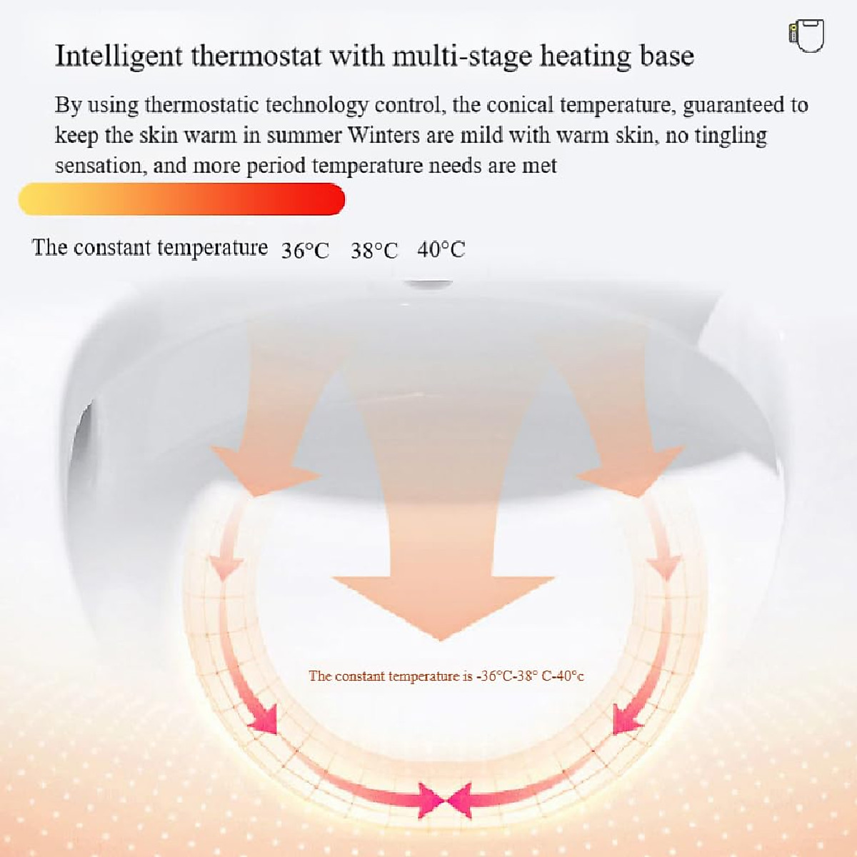 Bidet Toilet Seat, Elongated Toilet Seat Warm Water, Heated Seat Bidet with Remote Control,Self-cleaning Nozzle Temperature Adjustable LED Light, Need Electricity, for Hotel office Hospital school