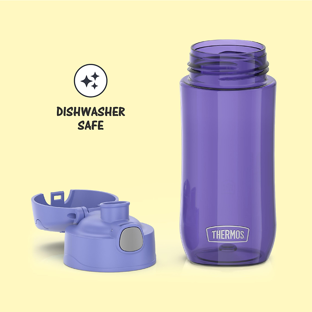 THERMOS FUNTAINER 16 Ounce Plastic Hydration, Lavender