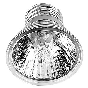 Pssopp 25W/50W 220‑240V Heating Light Aquarium Heat Basking Lamp LightB Bulb for Reptile Lizard Turtles(50W)