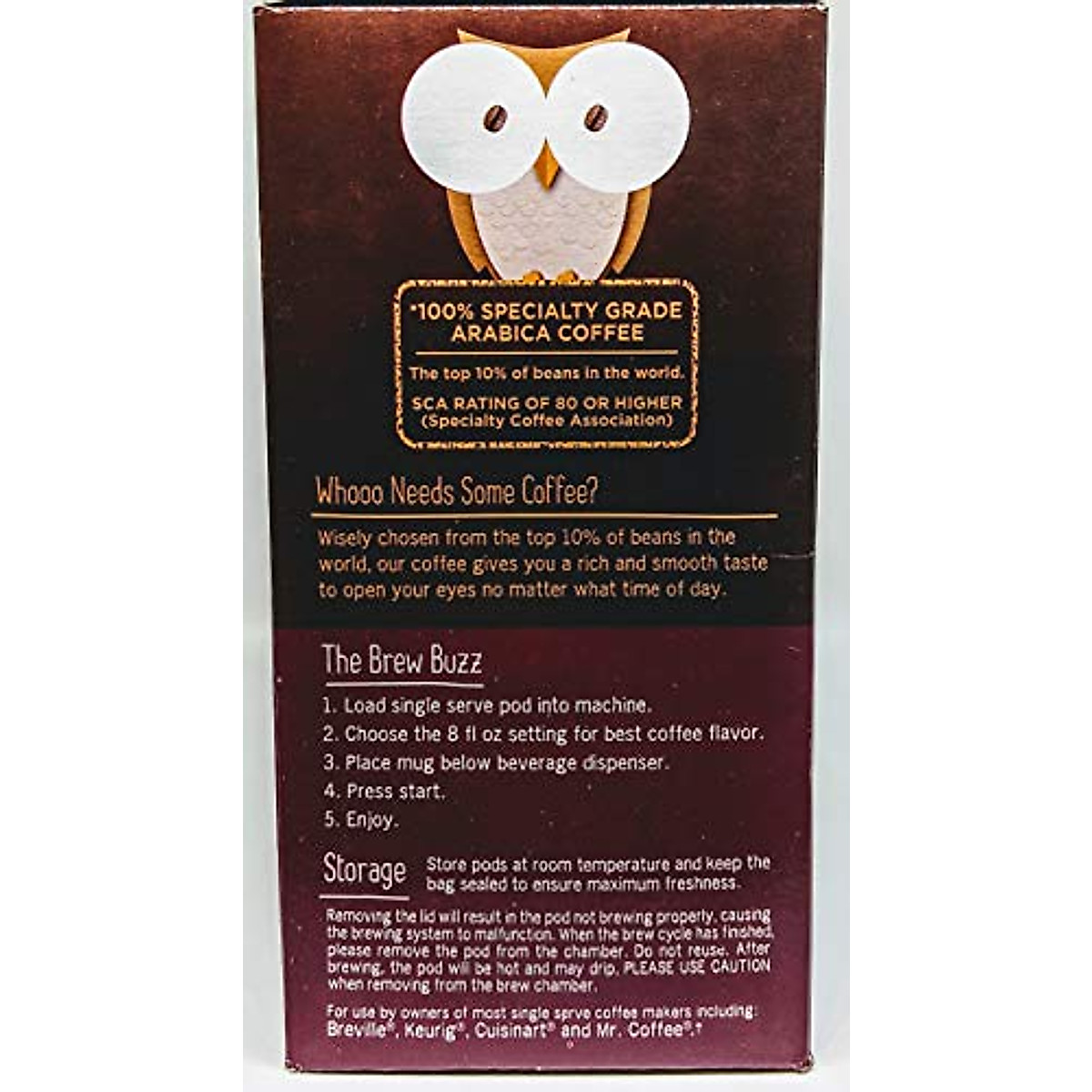 Wide Awake Coffee Single Serve Coffee Pods (32 Count, Breakfast Blend)