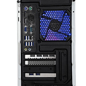 Periphio Vortex Prebuilt Gaming PC - GeForce RTX 3050 (6GB) GPU | Intel Core i5-6500 CPU (3.6GHz Turbo) | 1TB Solid State SSD | 16GB DDR4 RAM | Windows 10 Gaming Desktop Computer | WiFi + BT