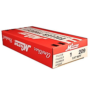 Milton (209) 1/4" NPT Rubber Filler Spout Faucet