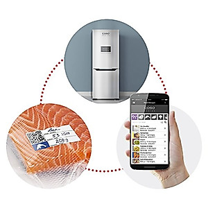 CASO Germany Vacuum Sealer Rolls, 7.9 by 236.2-Inch, Set of 2