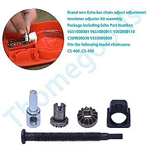 Thomegoods Chain Bar Tensioner Adjuster Kit Set Assembly for Echo CS-400 CS400 CS-450 V651000001 V651000011 V203000110 C309000030 V355000800