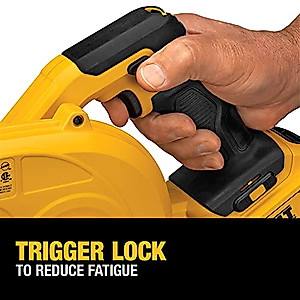 DEWALT 20V MAX* Blower for Jobsite Kit, Compact (DCE100M1)