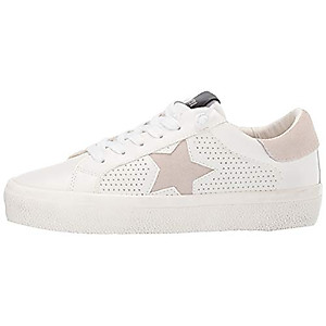 Steve Madden Women's Starling Sneaker, White Multi, 7