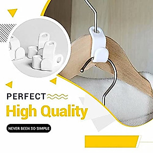 Hirundo Clothes Hanger Connector Hooks-12 Pcs