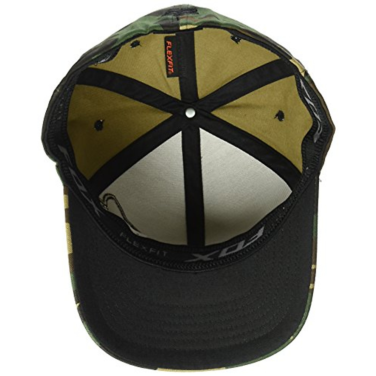 Fox Racing mens Flex 45 Flexfit Hat Baseball Cap, Camo, Small-Medium