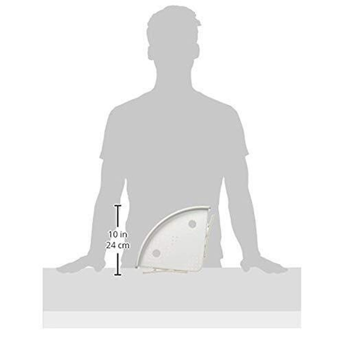 ShiSyan Bathroom Shelf Snap Up Corner Shelf Caddy Bathroom Plastic Corner Shelf Shower Storage Wall Holder Shampoo Holder