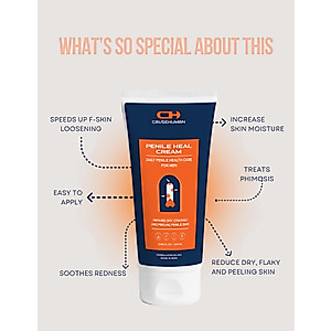 CauseHuman Penile Heal Cream (3.38 fl oz) & Gynecomastia Cream (1.67 fl oz) Combo | For all skin types | Phimosis cream & Gynaecomastia Cream