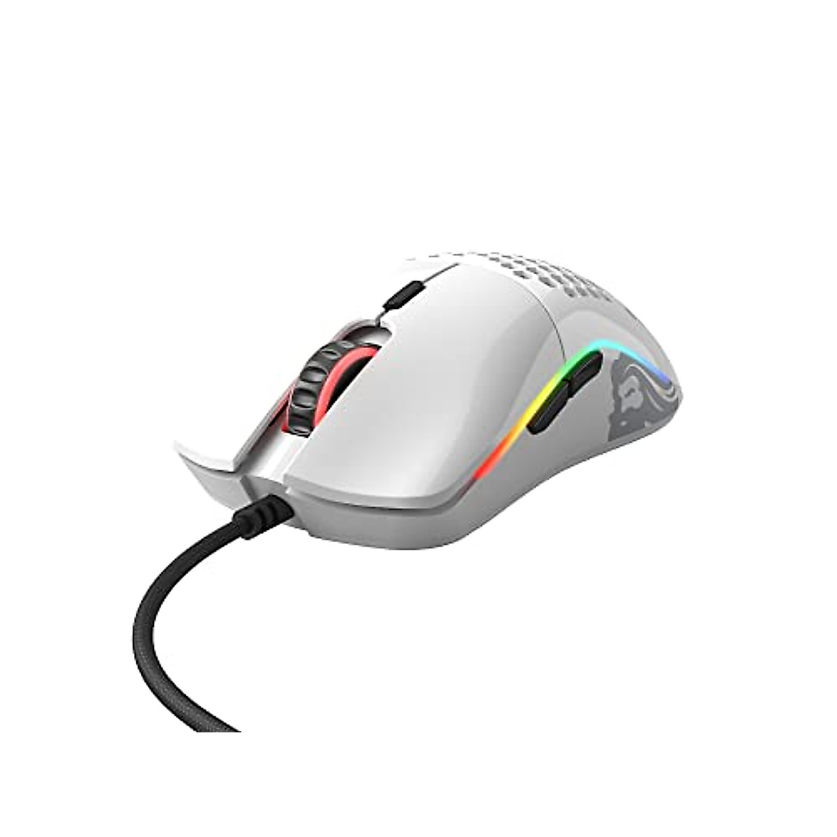 Glorious PC Gaming Race Model O Gaming-Mouse - White, Glossy