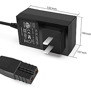 12.6V Charger for Ofuzzi Cyber Cordless Robotic Pool Cleaner Compatible with Ofuzzi Cyber/Cyber 1000/ Cyber 1200 / Cyber 1200 Por Automatic Robotic Pool Vacuum Cleaner Power Adapter