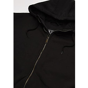 Carhartt Men's Rain Defender Loose Fit Midweight Thermal-Lined Full-Zip Sweatshirt, Black, X-Large