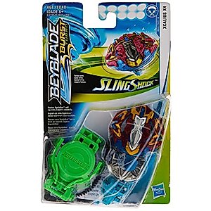BEYBLADE Burst Turbo Slingshock Xcalius X4 Starter Pack -- Battling Top and Right/Left-Spin Launcher, Age 8+