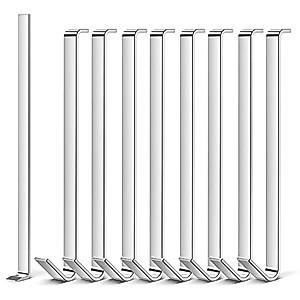 Vinyl Siding Hooks No Damage Hook, 8 Pack Stainless Steel Siding Clips Without Require Drilling, Hooks for Fiber Cement Board Siding with Installation Tool, Siding Hangers for Hardie Board