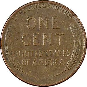 1944 D Lincoln Wheat Cent AG About Good Bronze Penny 1c Coin Collectible