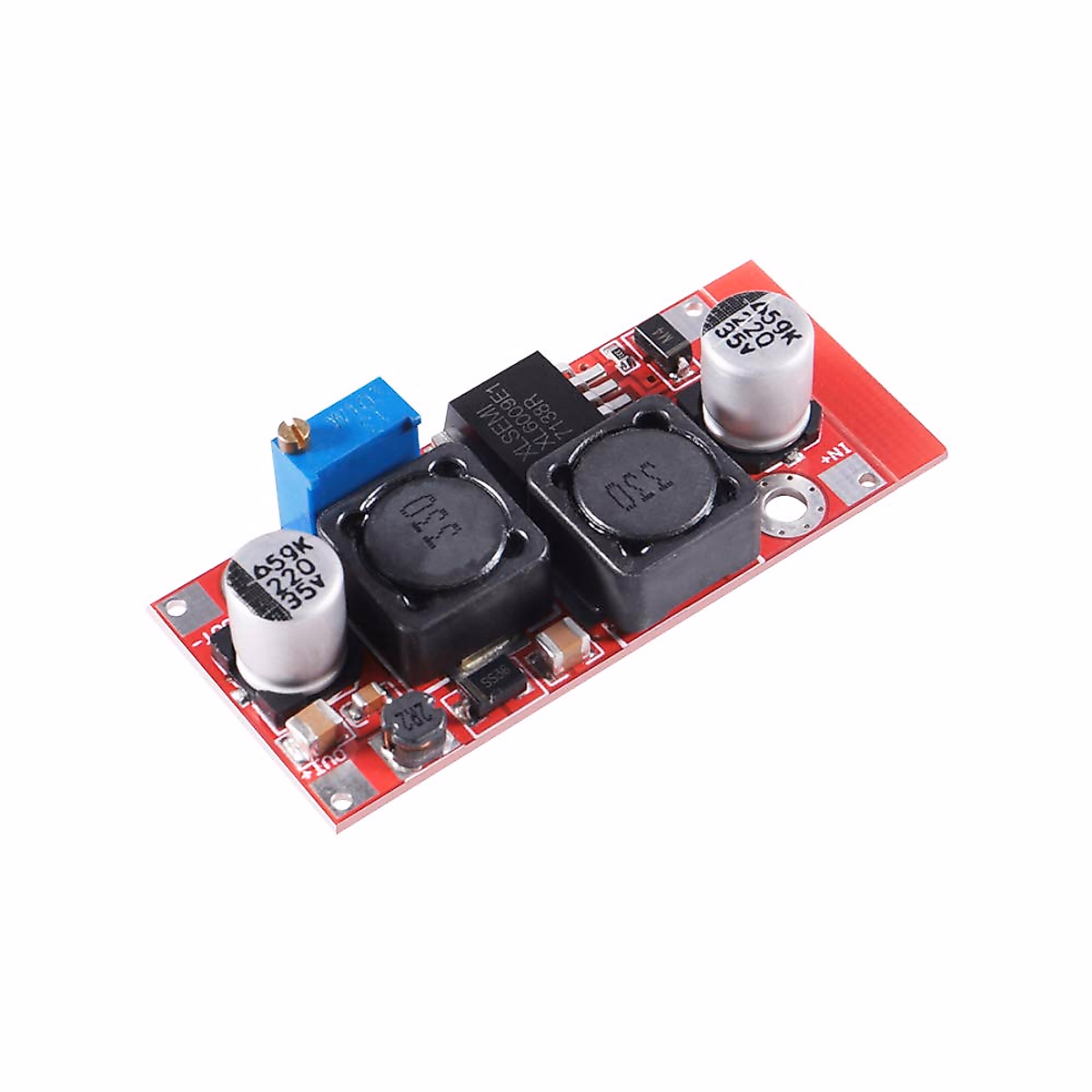 ACEIRMC 5pcs XL6009 Boost Buck DC Adjustable Step Up Down Converter Module Solar Voltage