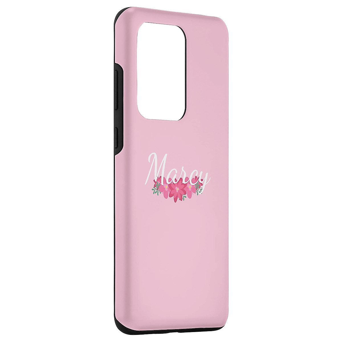 Galaxy S20 Ultra Marcy - Custom Floral Phone Cover Pink Personalized Case