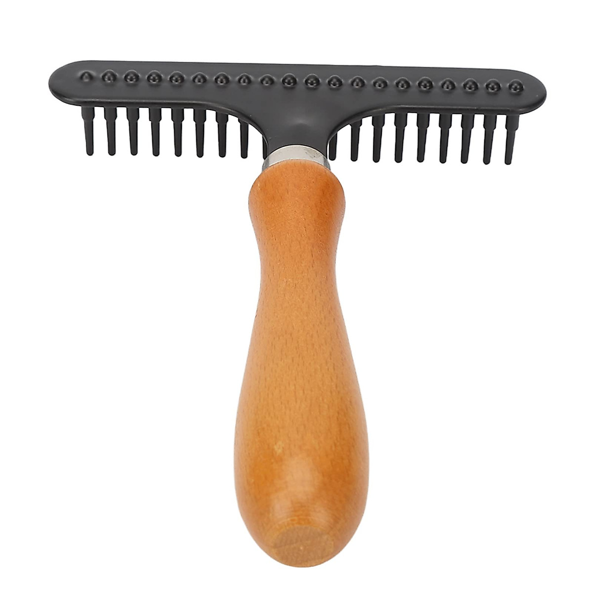 Carpet Rake, Portable Stainless Steel Handheld Carpet Rake Cleaning Grooming Hair Groomer Rug Rake for Beauty Salon