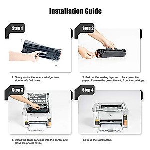 DIGITONER Compatible High Yield Toner Cartridge for HP CF283X Canon CRG137 Toner Cartridge – HP 283X Canon 137 High Yield Toner Cartridge Replacement for HP Laser Printer – Black [10 Pack]
