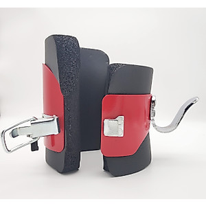 TONYKO Anti Gravity Inversion Boots for Stress Relief and Fitness (Red)