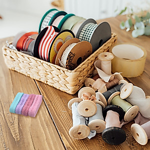 Bristlegrass Picot Loop Mesh Elastic Band 5/8" Frilly Lace Spandex Ribbon for Hair Tie Headband Lingerie Underwear Sewing Trim (Combo E-5/8 Inch X 24 Yards)