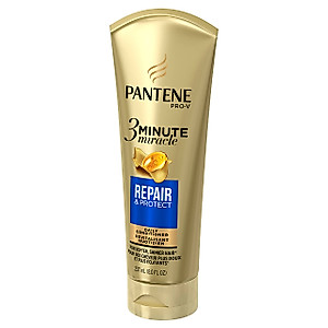 Pantene Pro-V 3 Minute Miracle - Daily Conditioner - Repair & Protect - Net Wt. 8 FL OZ (237 mL) Per Tube - Pack of 2 Tubes