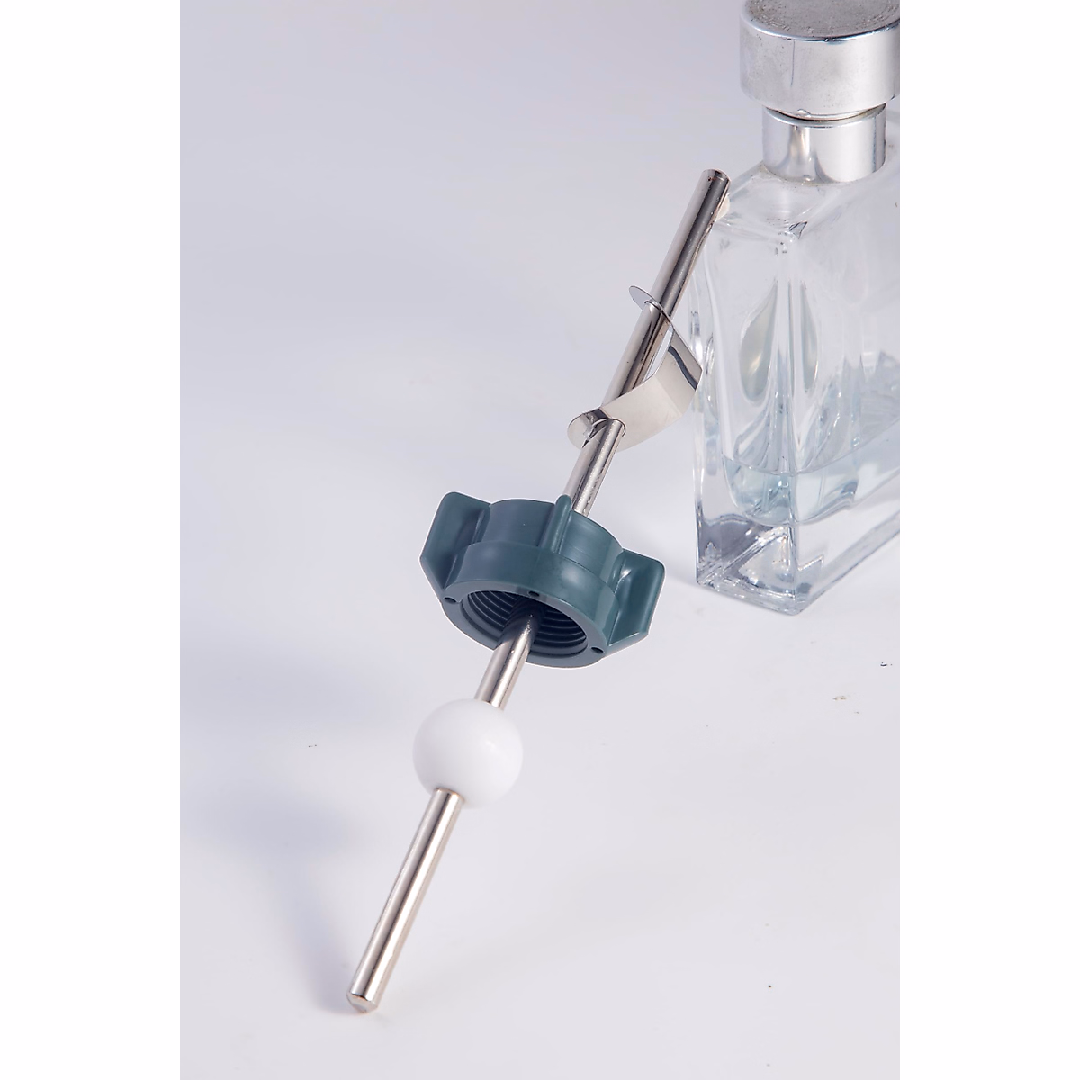 FullMayPro Lavatory Pop Up Center Piece Assembly,Pop Up Drain Repair Kit,Fits Most Popular Brands，Replacement for PS2673,PS469 and PSB327,Replacement Bathroom Sink Pivot Rod,18MM Ball, Chrome（1PC）